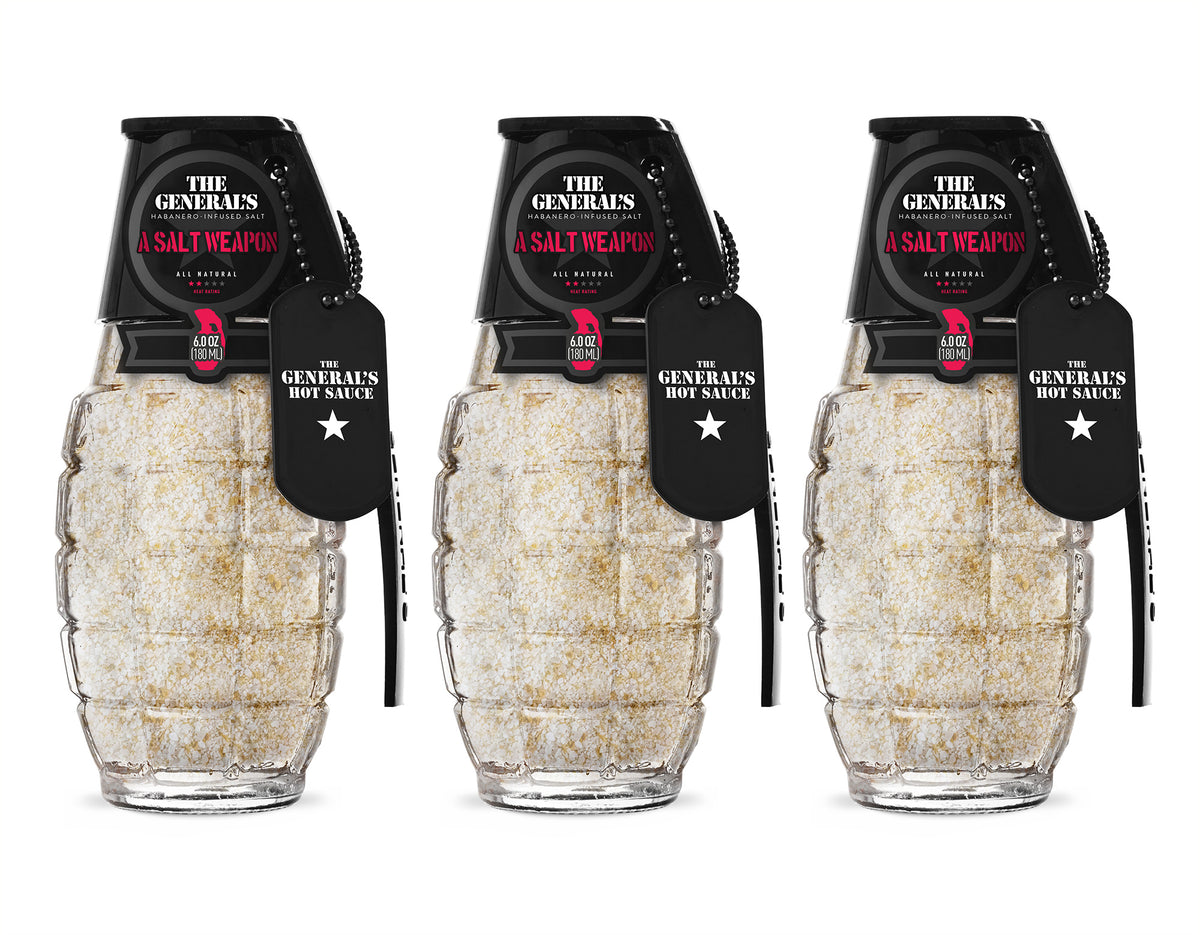 A SALT WEAPON COLLECTION – The General's Hot Sauce
