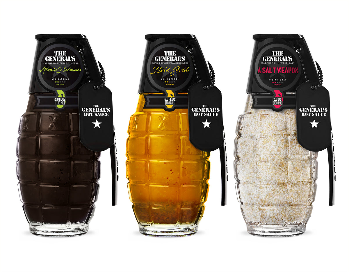 Culinary Commander 3-pack – The General's Hot Sauce