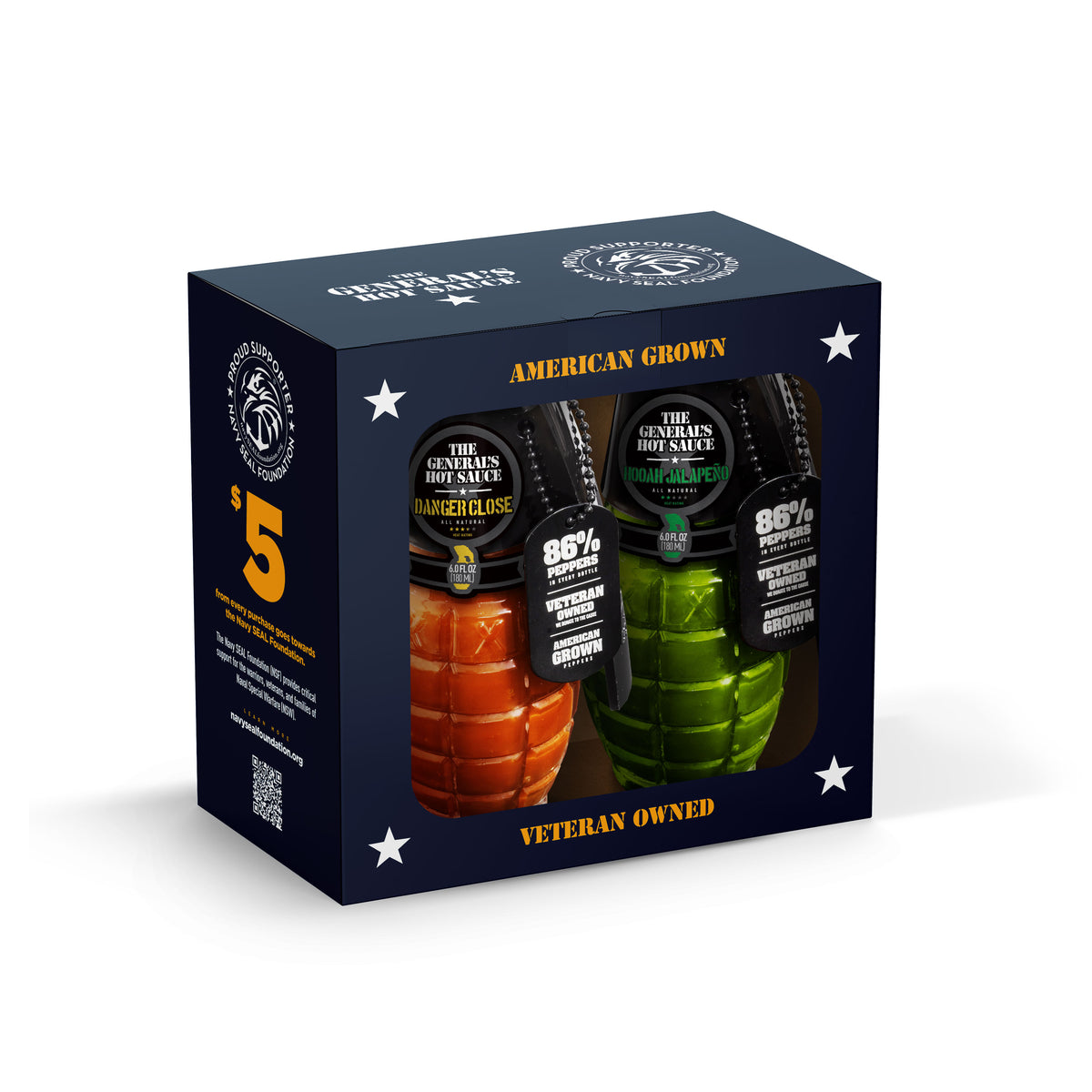 Navy SEAL Foundation Gift Box – The General's Hot Sauce